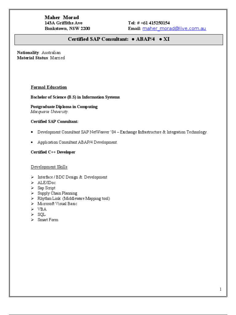 Maher Morad 19025 | PDF | Debits And Credits | Sap Se