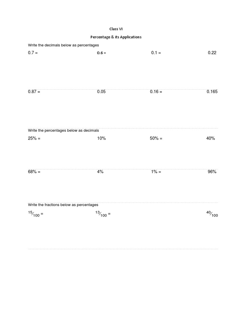 Percentage Applications for Class VI | PDF | Percentage | Economies