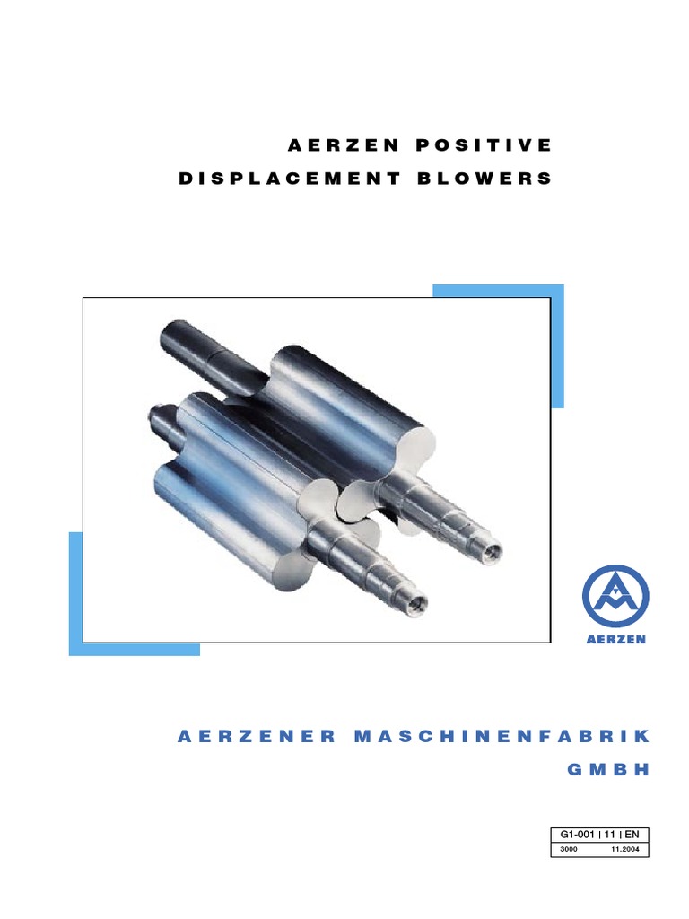 Aerzen Positive Displacement Blowers: Aerzener Maschinenfabrik Gmbh