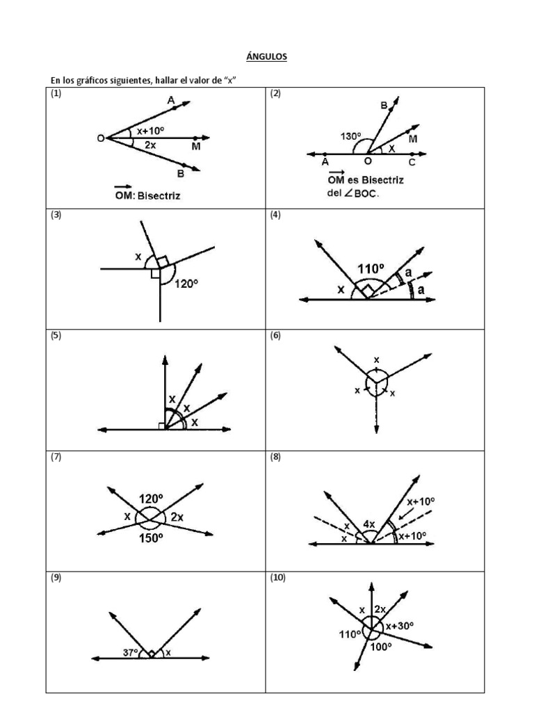 Angulos Consecutivos