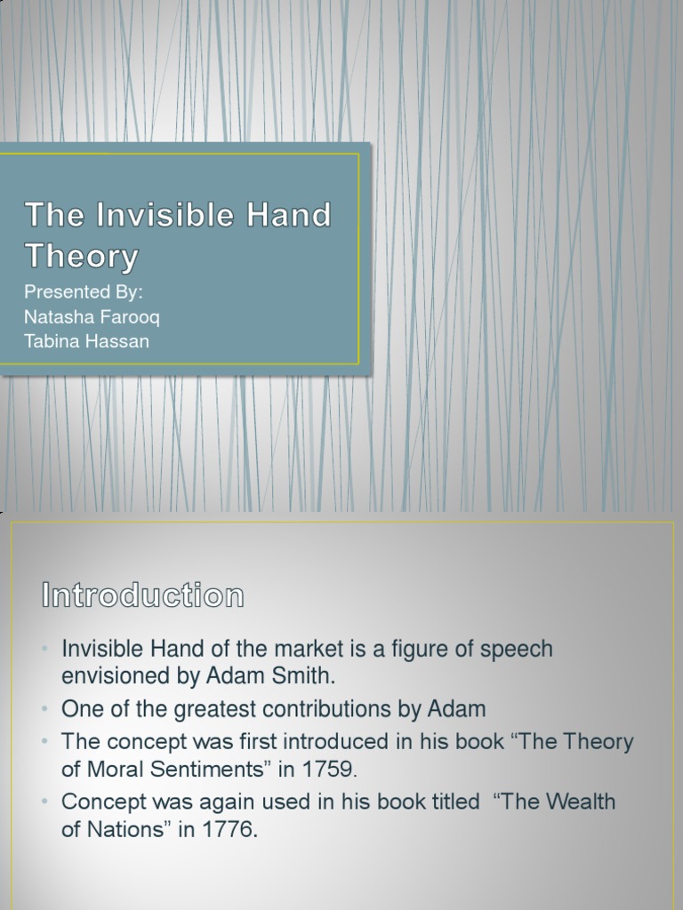 Invisible Hand Final PPT | Externality | Free Market