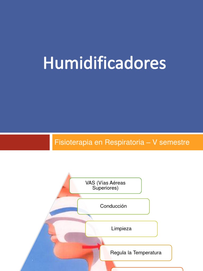 Humidificación | PDF | Humedad | Sistema respiratorio