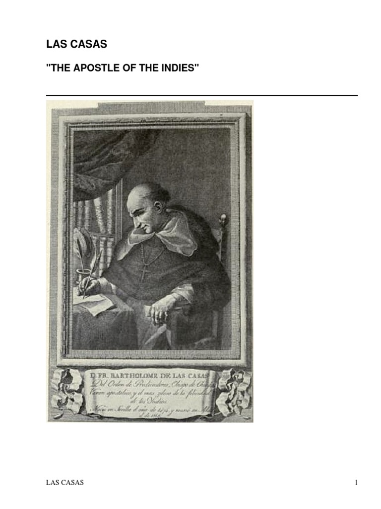 Las Casas'The Apostle of The Indies' by Knight, Alice J. | PDF ...