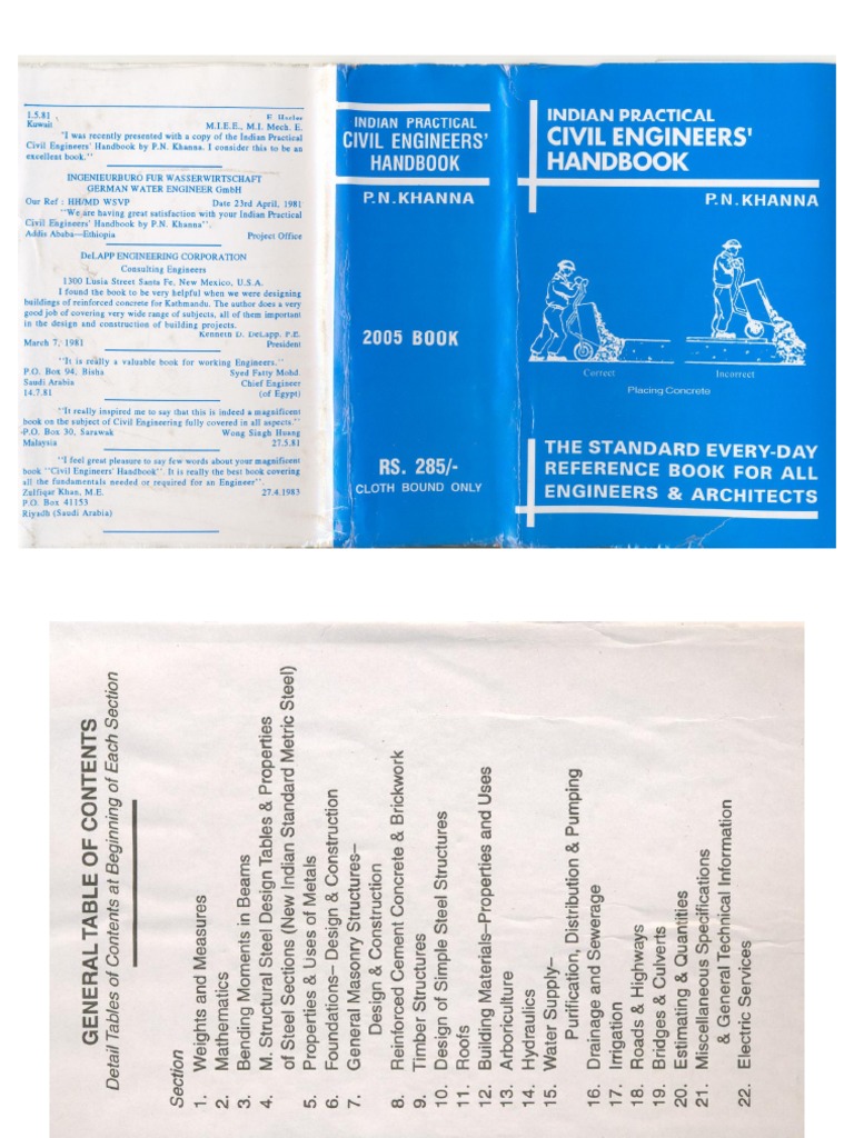 Civil Engg Handbook PN Khanna | PDF
