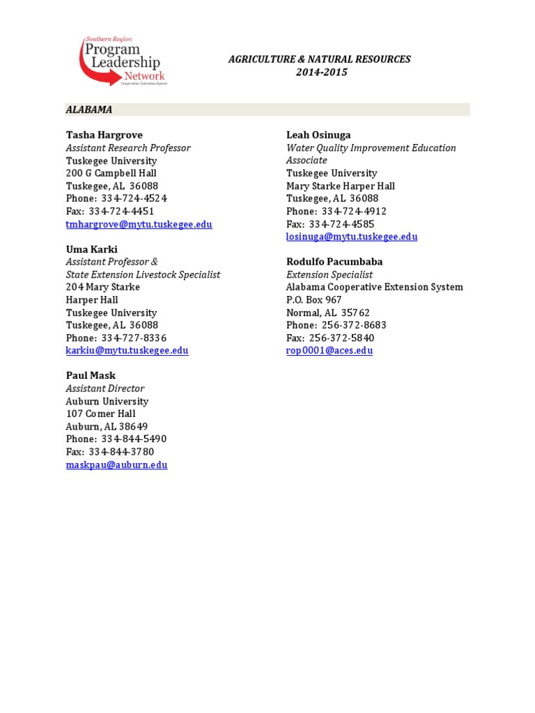 ANR Members | PDF | Social Science | Travel