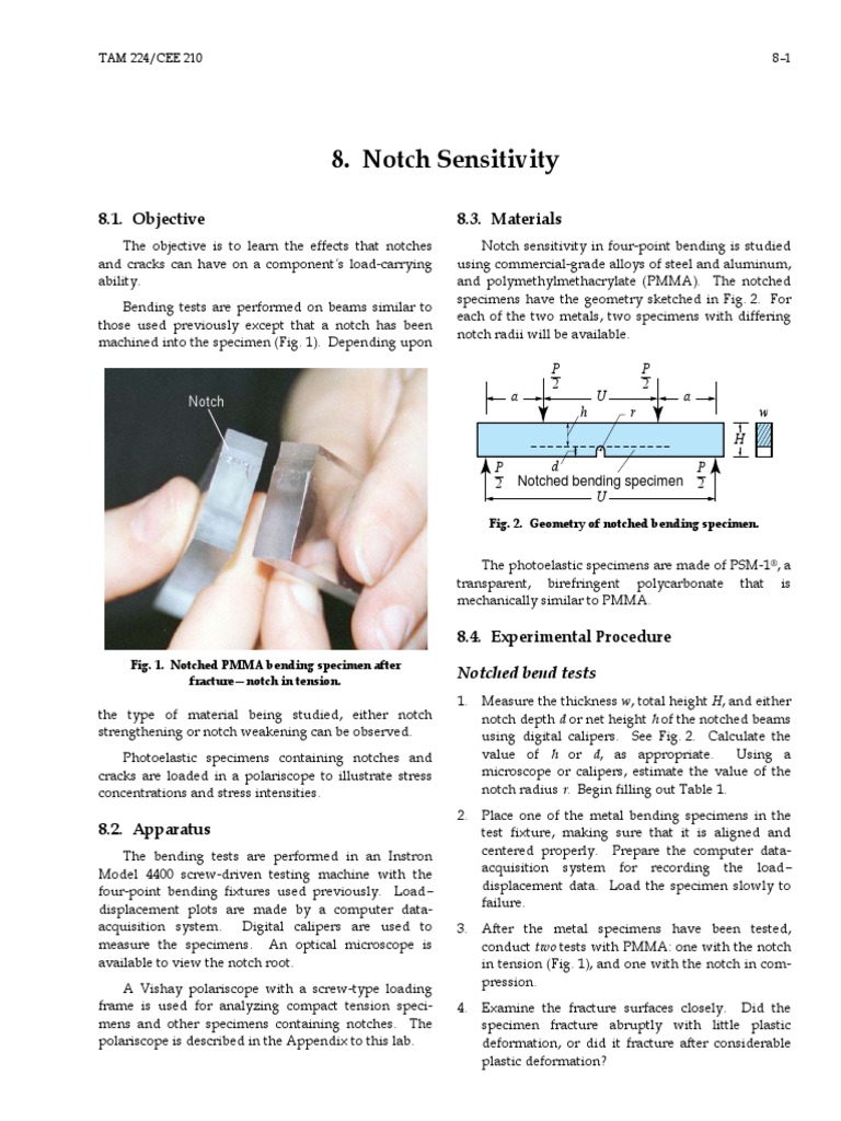 08 Notch Sensitivity | PDF | Strength Of Materials | Yield (Engineering)