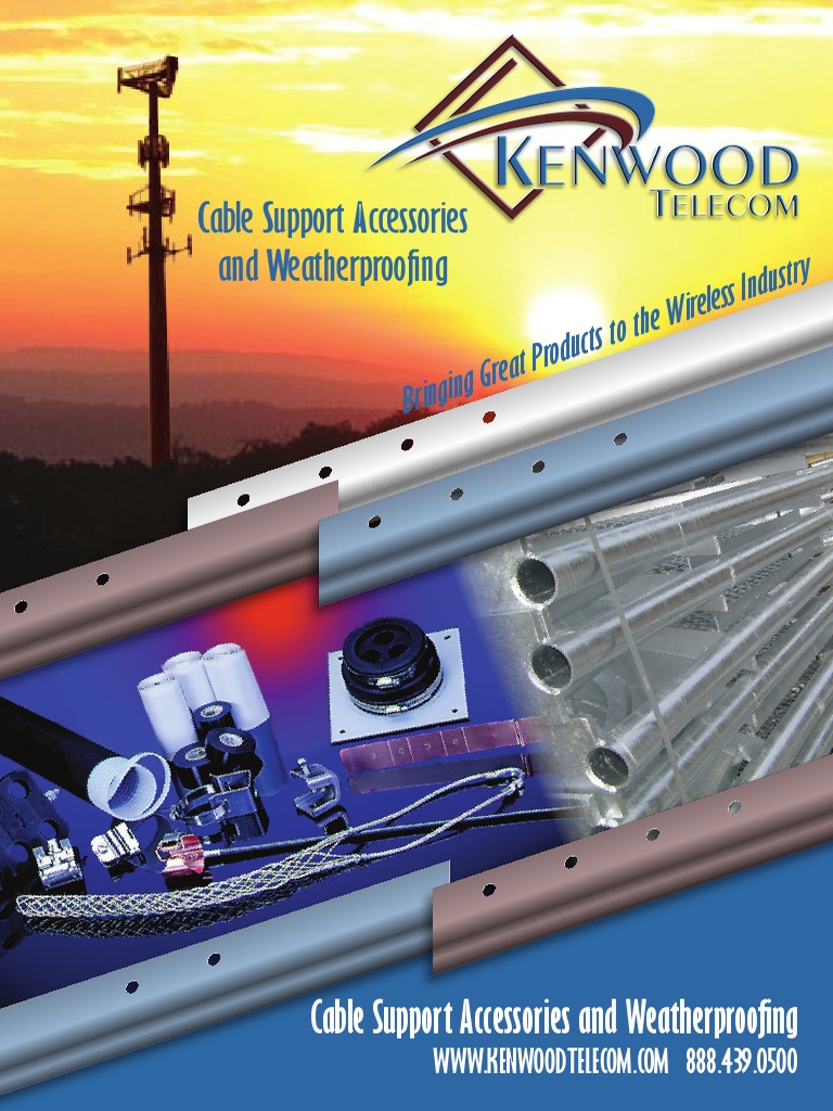 Cable Support Weatherproofing | PDF | Coaxial Cable | Manufactured Goods