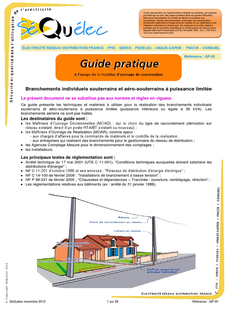 Sequelec Guide Pratique Puissance Limitee | Réseau électrique | Puissance (physique)