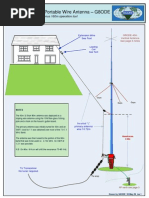 Simple Dipole For 2m Band v11 | PDF | Coaxial Cable | Antenna (Radio)