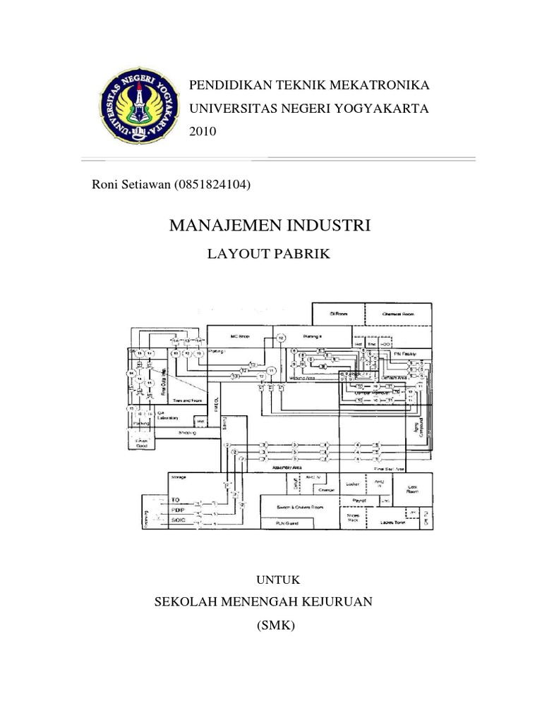 Layout Pabrik | PDF