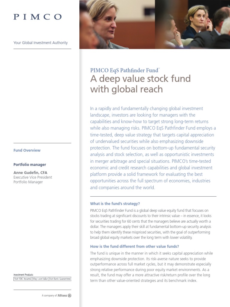PIMCO EqS Pathfinder Fund Overview PO6015 | PDF | Investor | Investing
