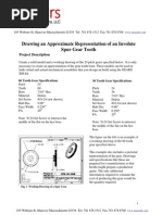 Rack & Pinion Gear Tooth Chart | PDF | Gear | Machines