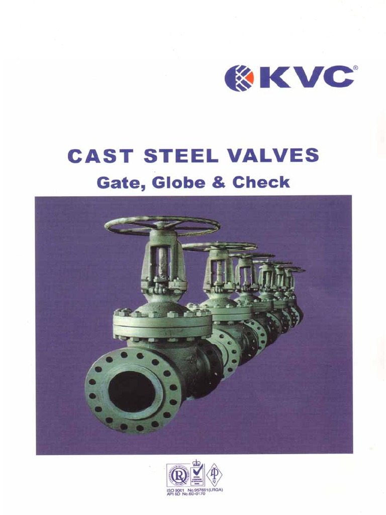 KVC 01 | PDF | Valve | Steel