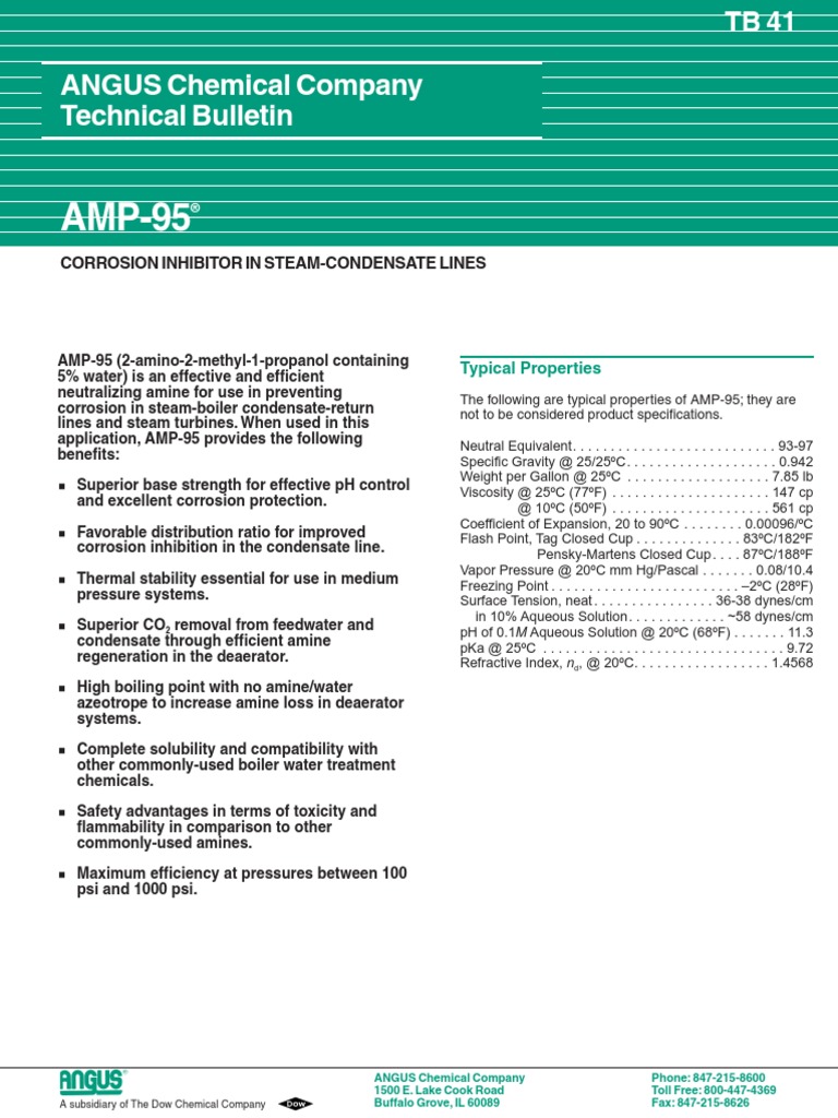 Corrosion Inhibitor in Steam-Condensate Lines | PDF | Carbon Dioxide ...