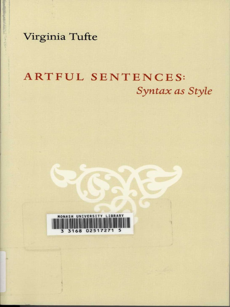Virginia Tufte Syntax As Style | PDF | Verb | Syntax
