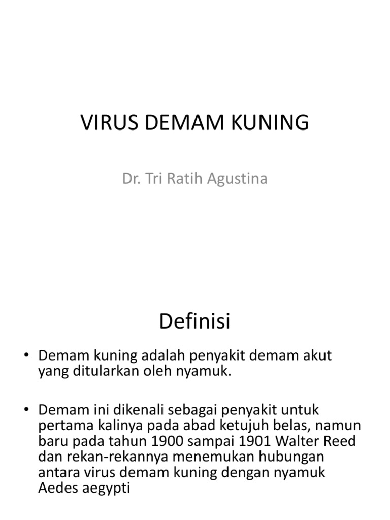 Demam Kuning | PDF