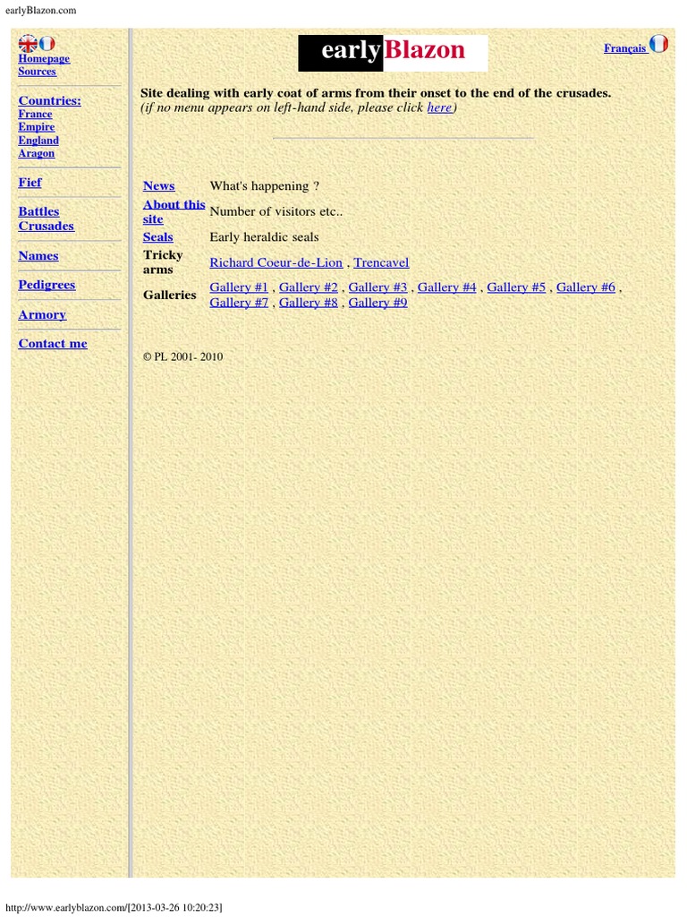 Early Blazon | PDF | Heraldry | Communication Design