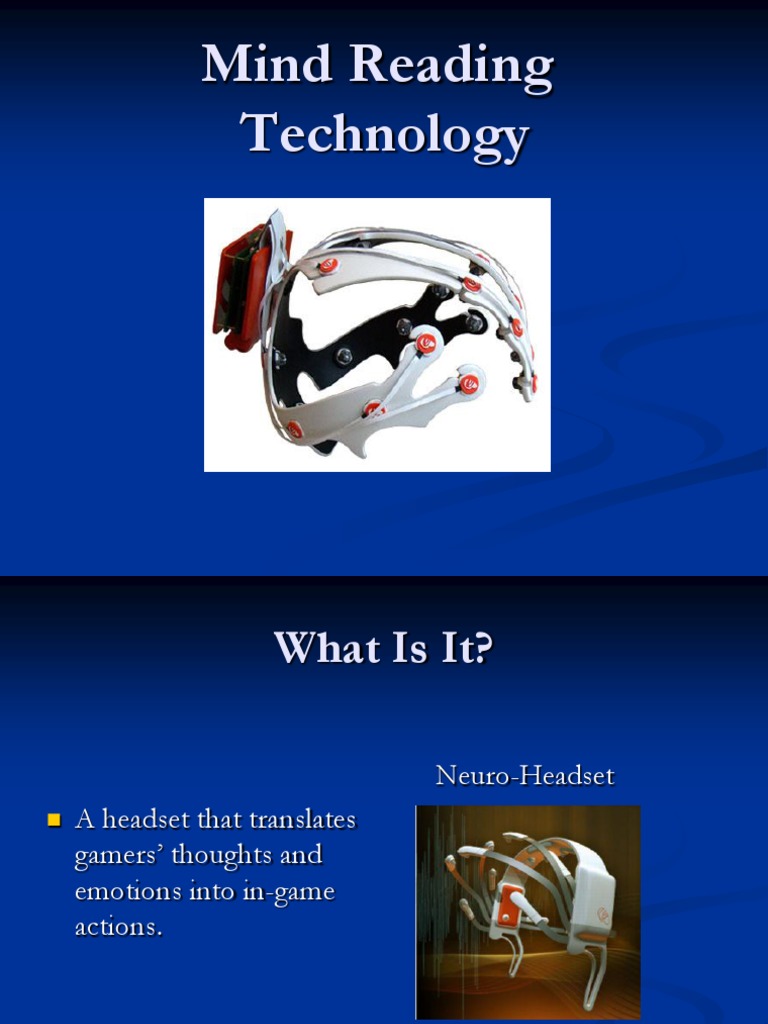 Mind-Reading Gaming Headset Guide | PDF