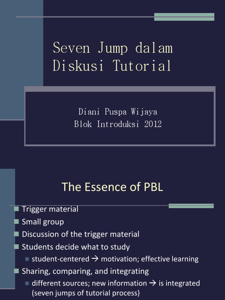Seven Jump Dalam Diskusi Tutorial | PDF | Cognition | Cognitive Science