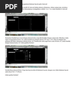 Panduan Plot Gambar di AutoCAD | PDF