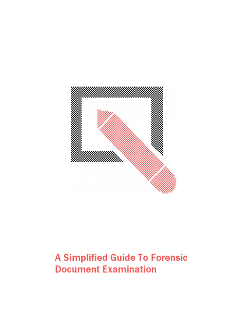 Forensic Document Examination Guide | PDF | Testimony | Expert Witness