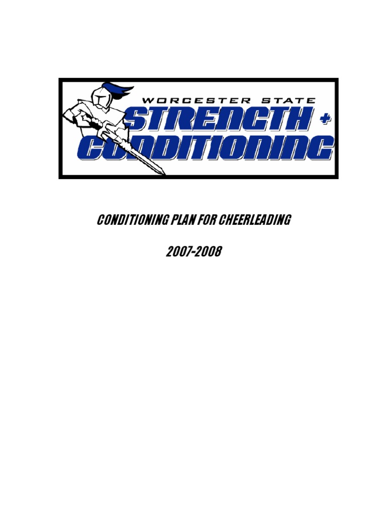 Conditioning Plan for Competitive Cheerleading: A Four Phase Program ...