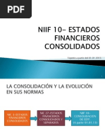 Caso Practico NIIF 10 Estados Financieros Consolidados | PDF | Compartir (Finanzas) | Contabilidad