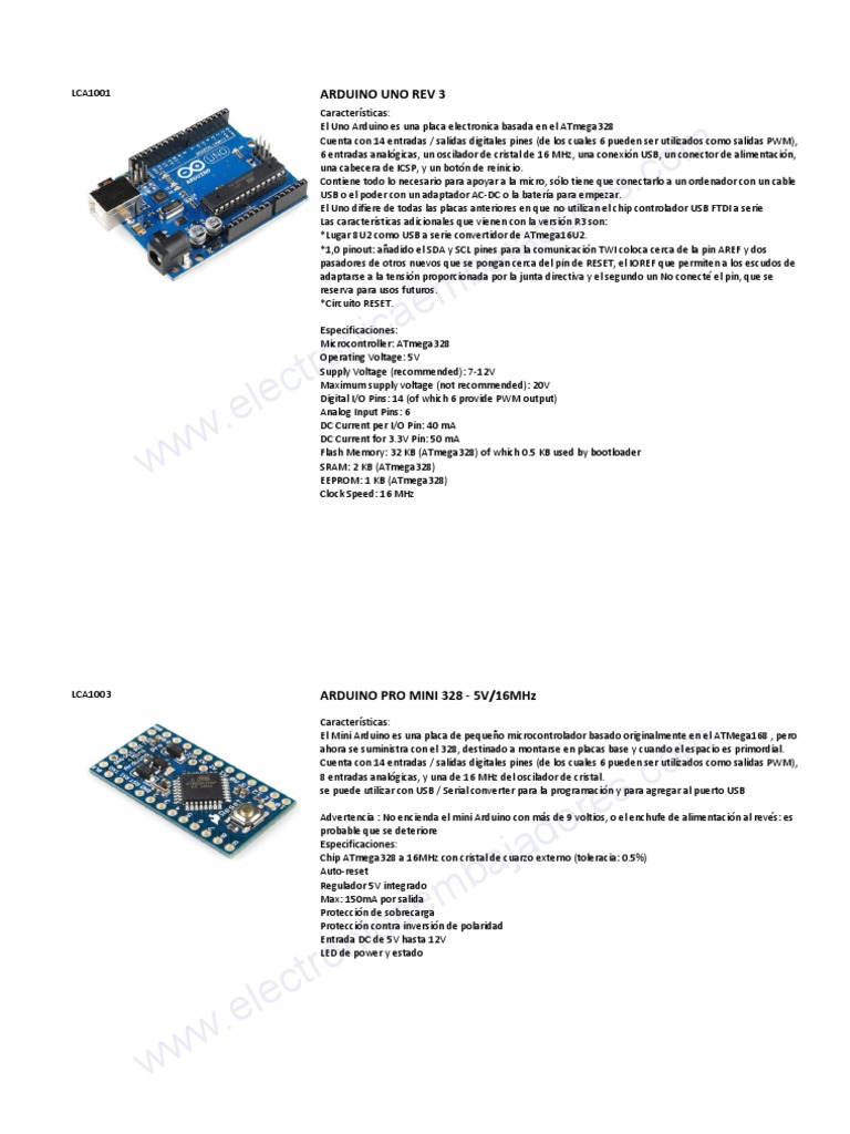 Arduino Uno Rev 3 | PDF | Arduino | USB