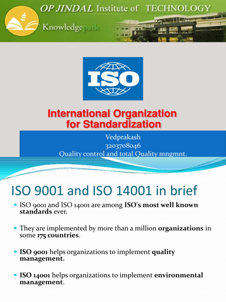 International Organization For Standardization International ...