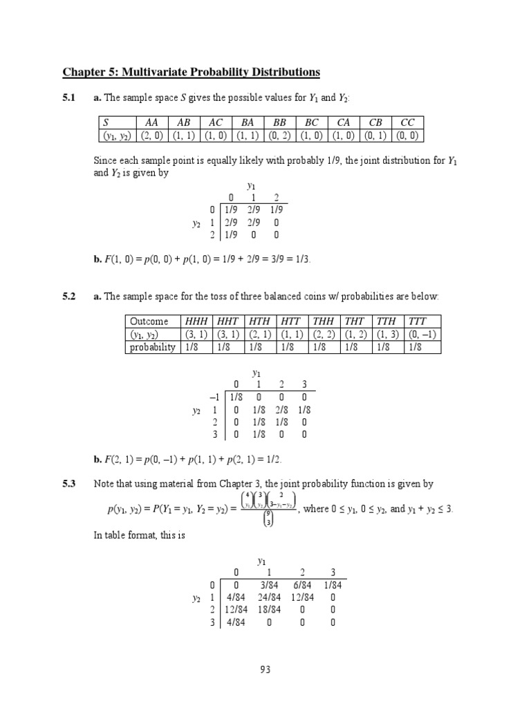 ISM Chapter5 | PDF | Normal Distribution | Statistical Theory