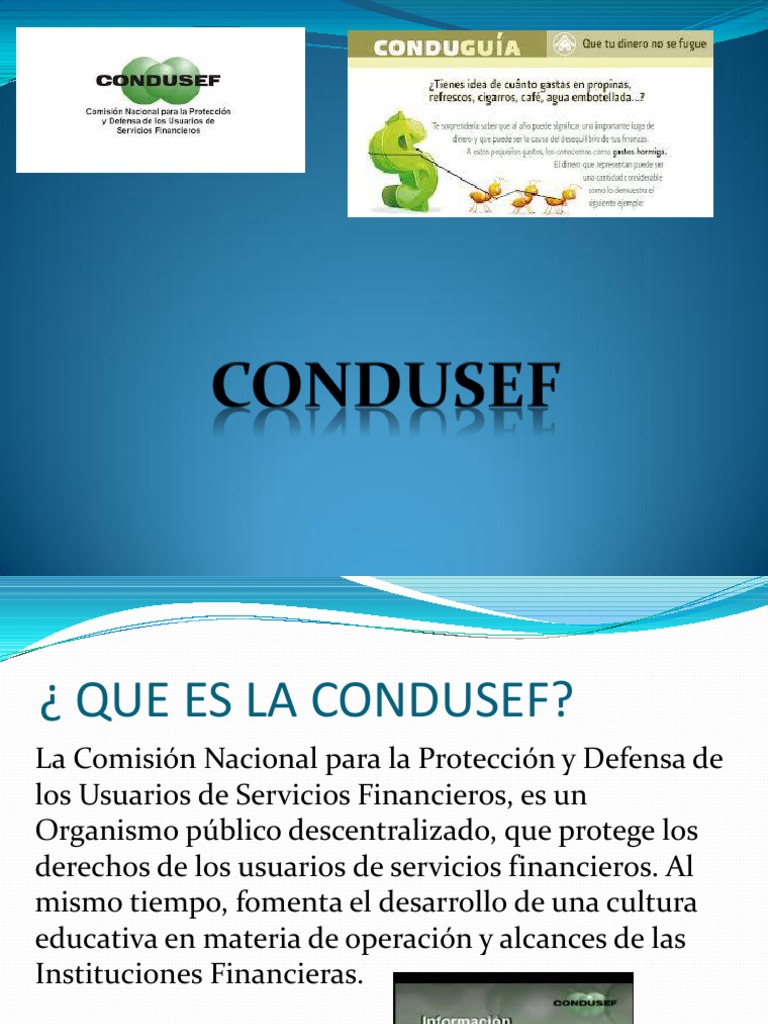 CONDUSEF | PDF | Tarjeta de crédito | Presupuesto
