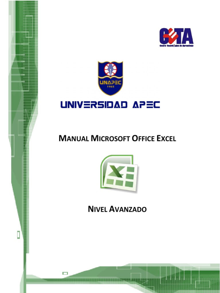 Curso Avanzado de Excel: Manual Completo | PDF | Microsoft Excel ...