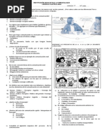 Prueba Elementos de La Comunicacion | PDF