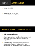 The Basics On The Bureau of Customs E2m-Customs | PDF | Debits And ...