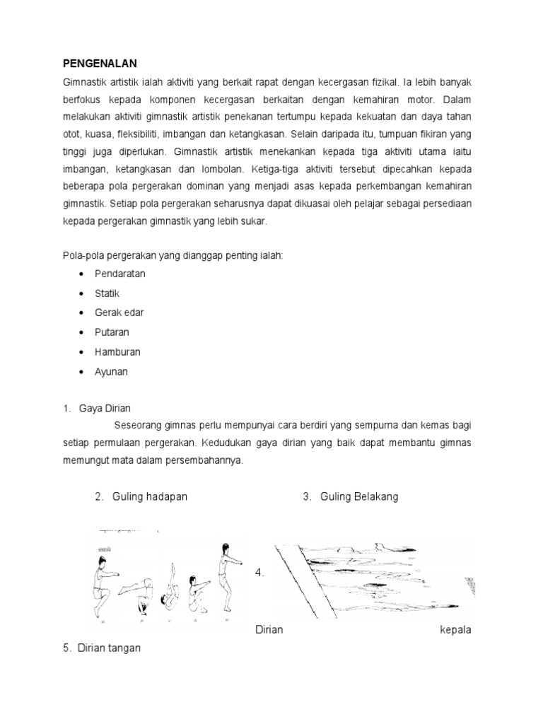 Gimnastik Artistik | PDF