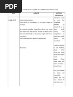 Welcome Ceremony Emcee Script | PDF