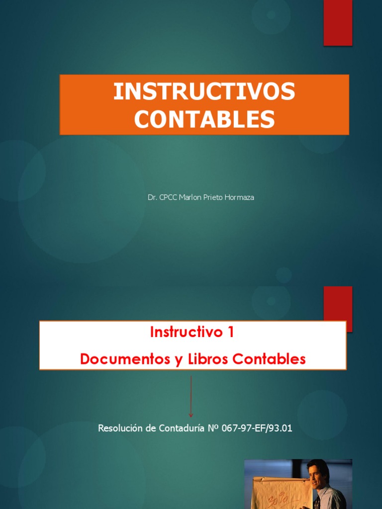 7.instructivos Contables | PDF | Depreciación | Contabilidad