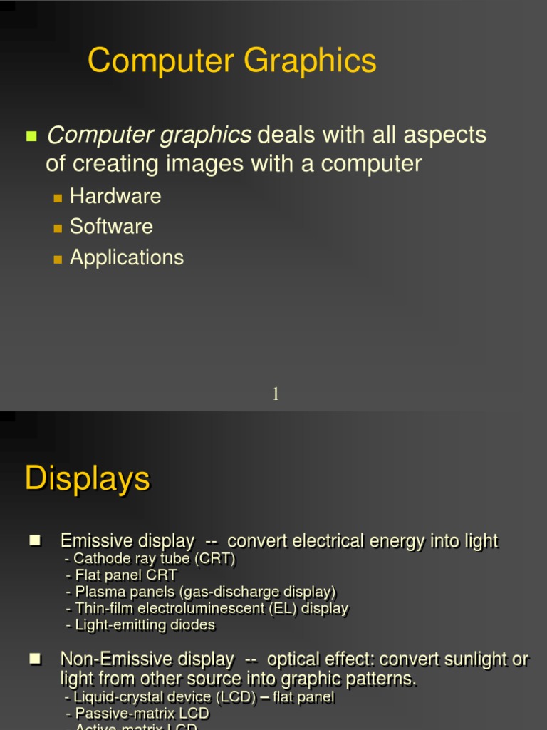 CRT Notes | PDF | Cathode Ray Tube | Liquid Crystal Display