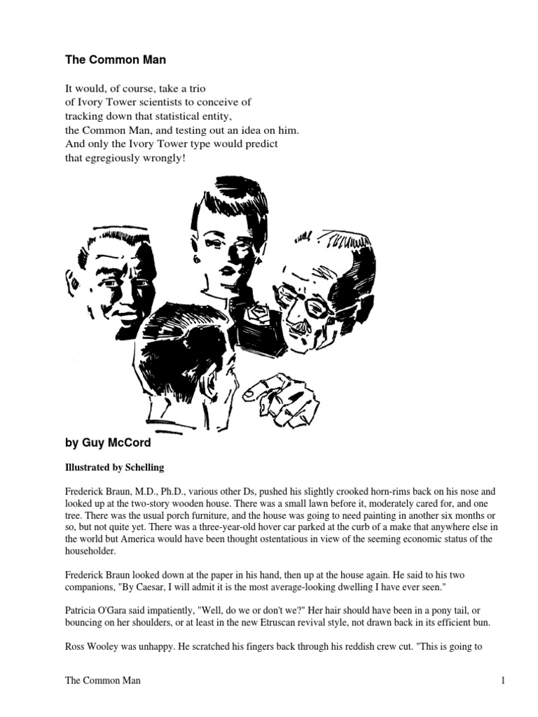 The Common Man by McCord, Guy (AKA Dallas McCord Reynolds) | PDF | Religion & Spirituality