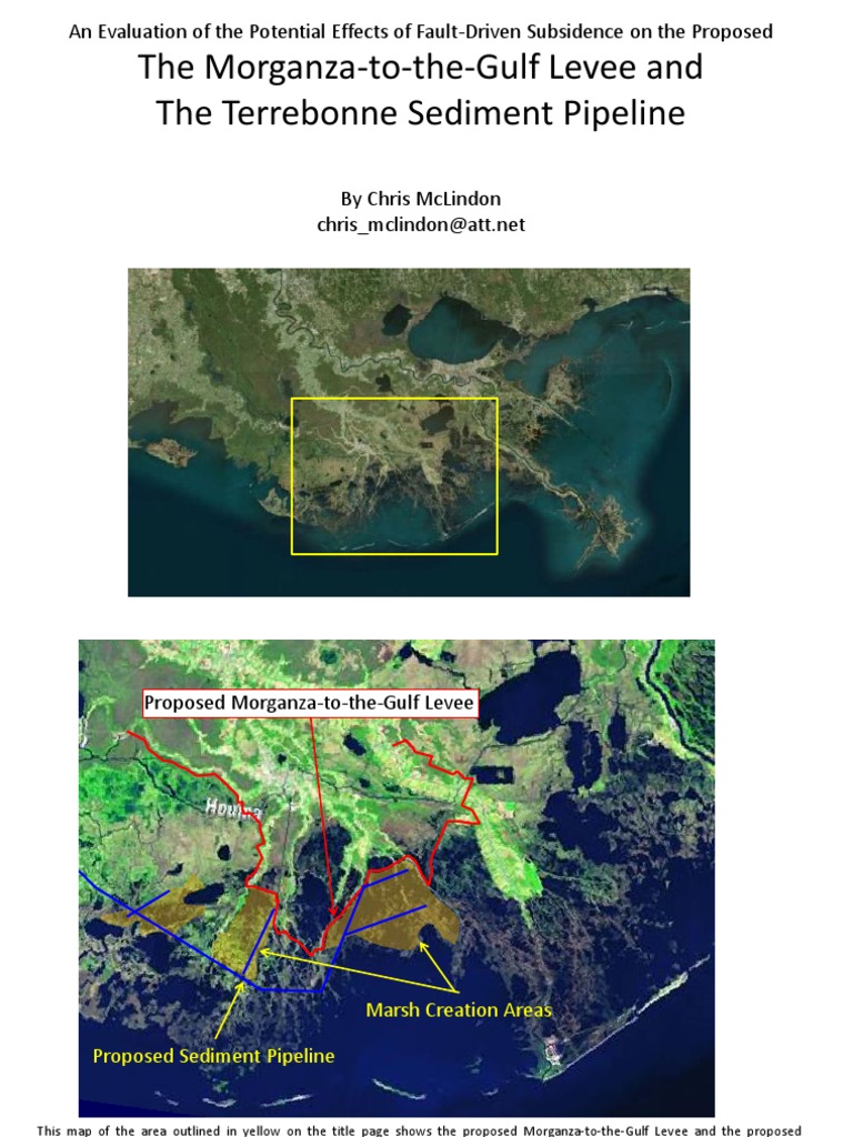 Evaluation of The Effect of Subsidence On The Morganza To The Gulf ...