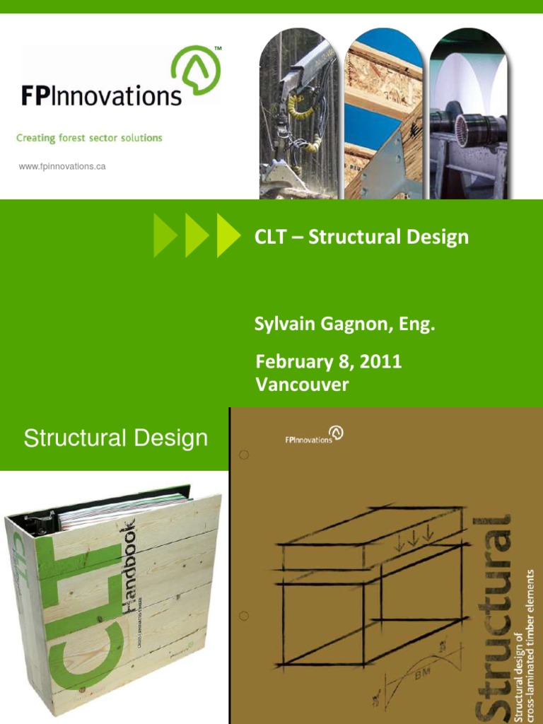 CLT Structural Design | PDF | Bending | Beam (Structure)