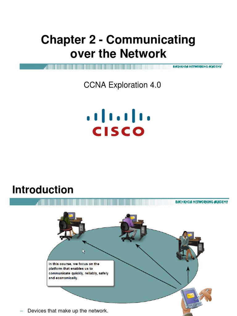 Chapter 2 - Communicating Over The Network: CCNA Exploration 4.0 | PDF ...