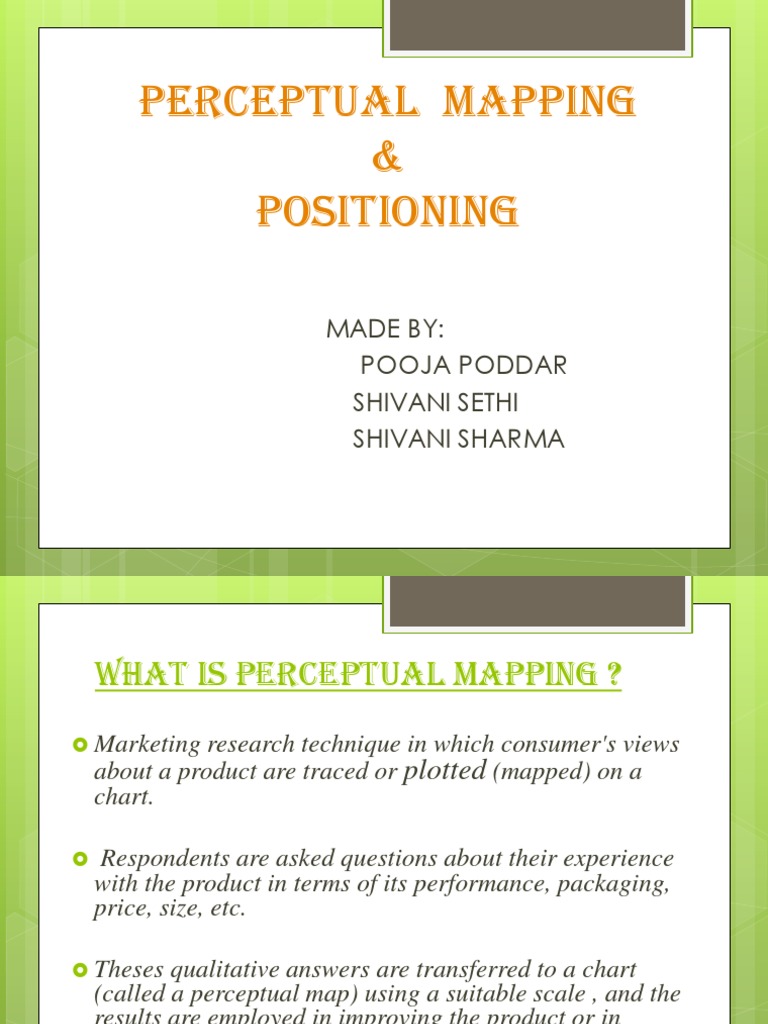 Perceptual Mapping | PDF | Brand | Strategic Management