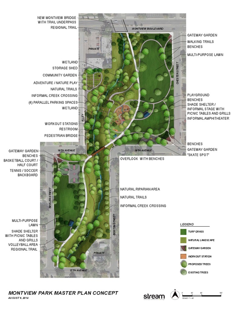 Montview Park Master Plan Overview | PDF