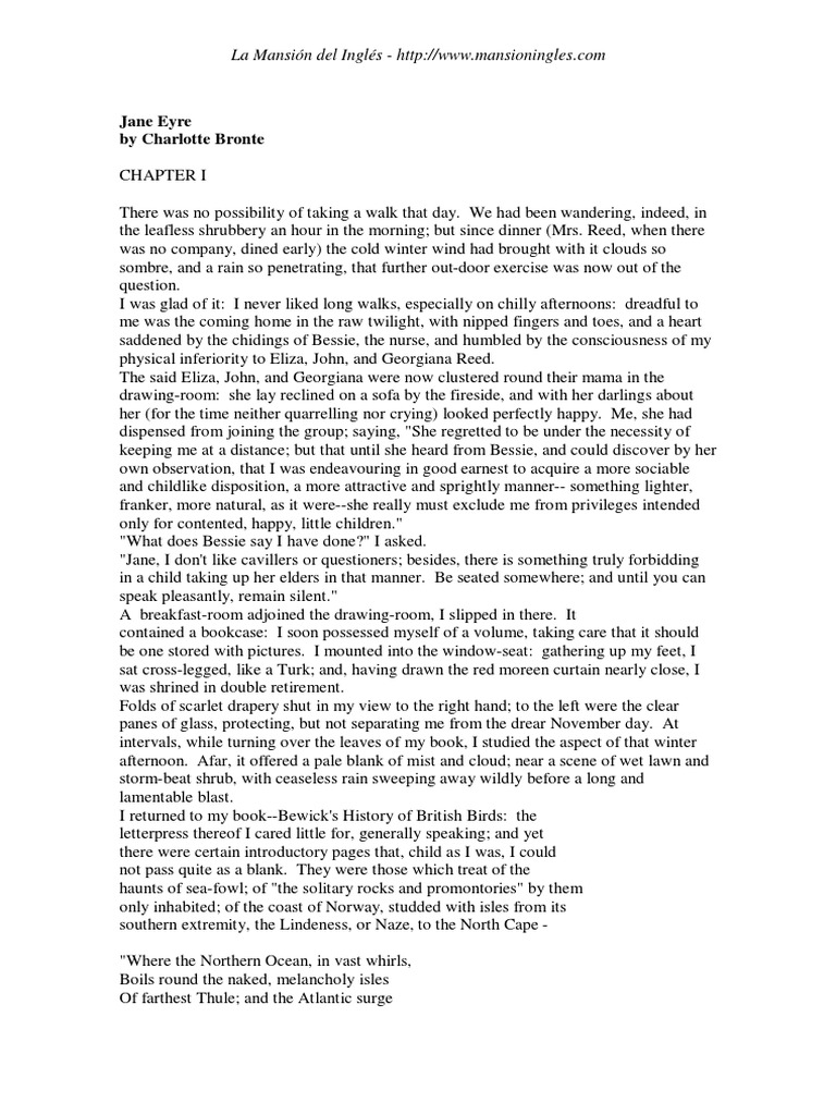 Jane Eyre | PDF | Jane Eyre | Bed