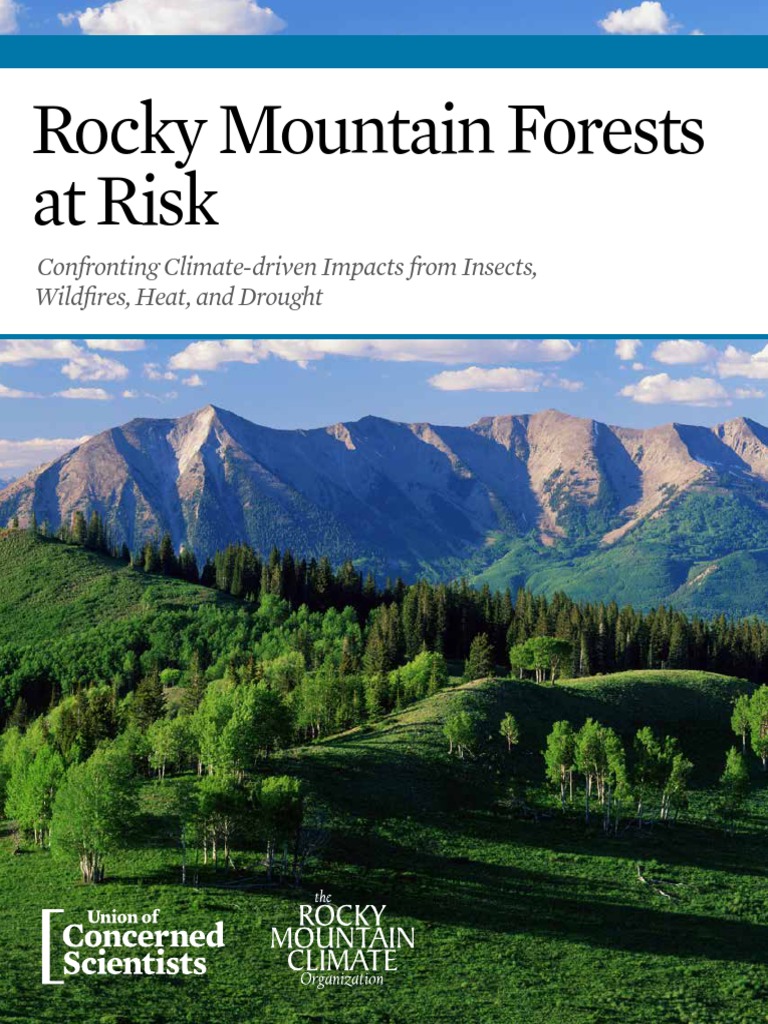 Rocky Mountain Forests at Risk | PDF | Rocky Mountains | Climate Resilience
