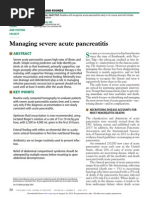 Management of Acute Pancreatitis - UpToDate | PDF | Diseases And ...