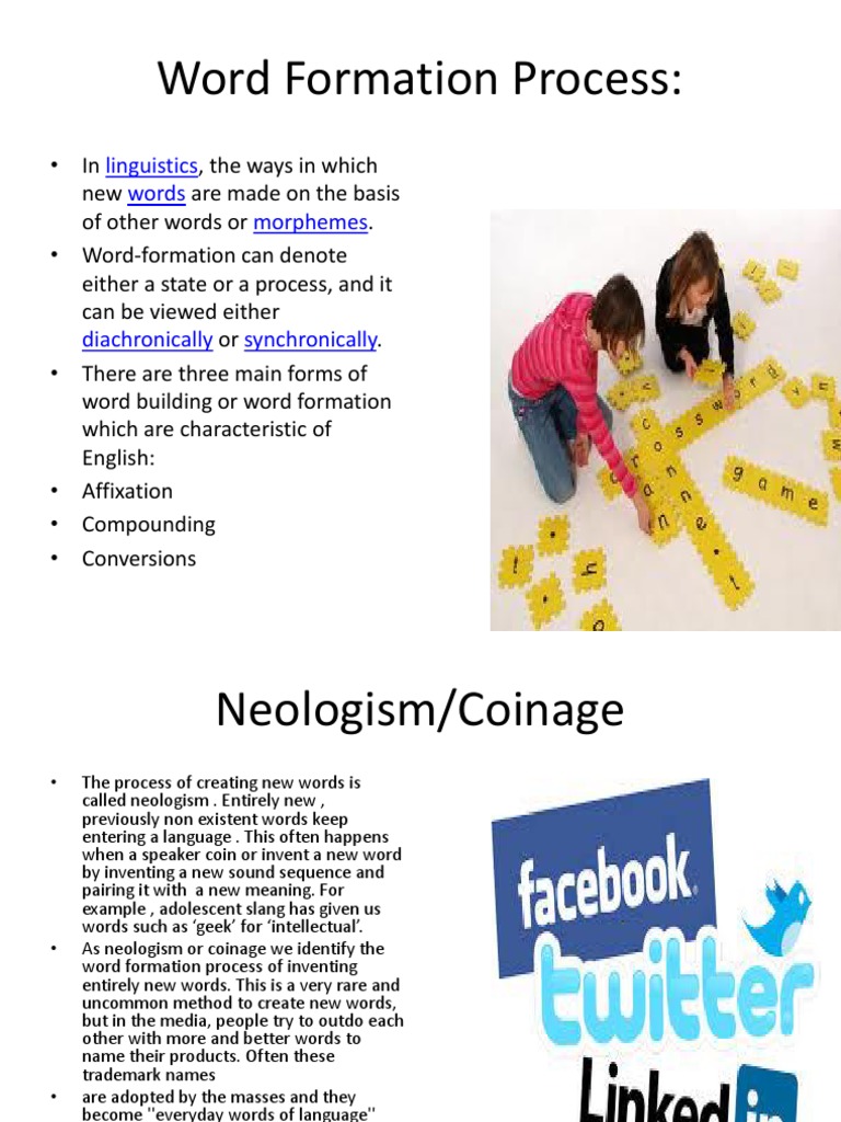 Understanding Word Formation Processes | PDF | Lexicology | Languages