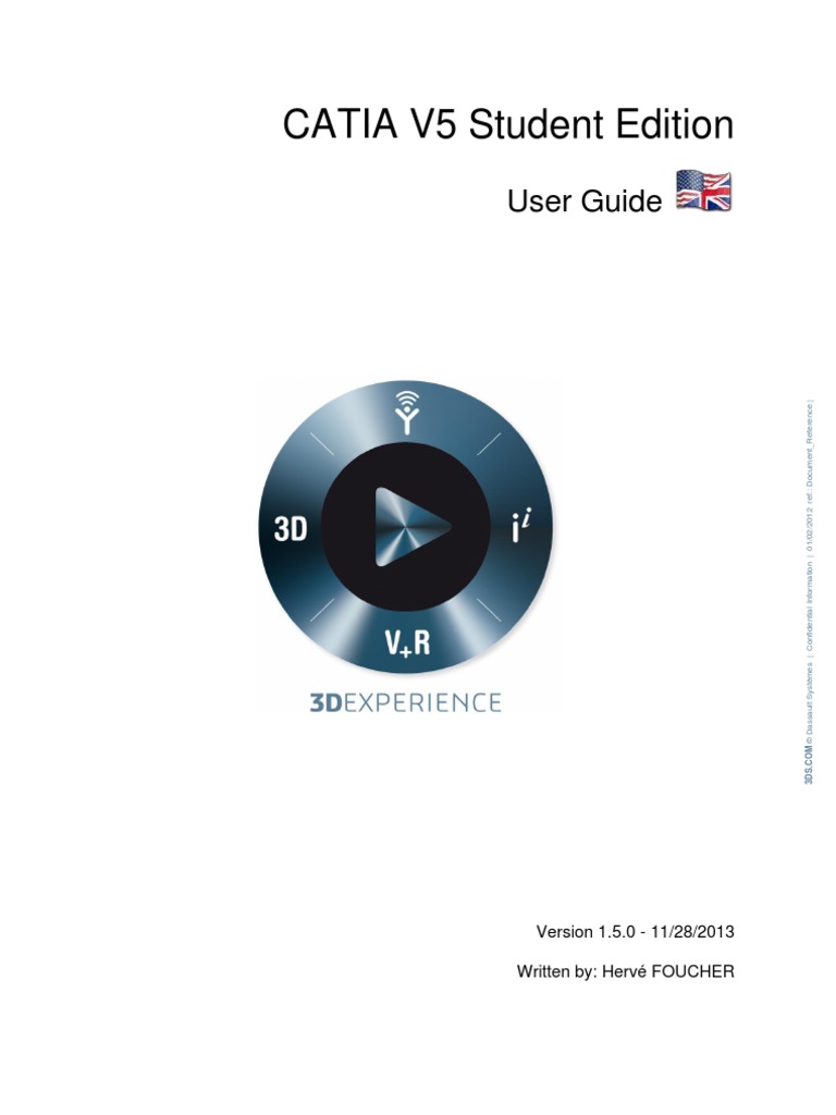 CATIA V5 Student Edition: User Guide | PDF
