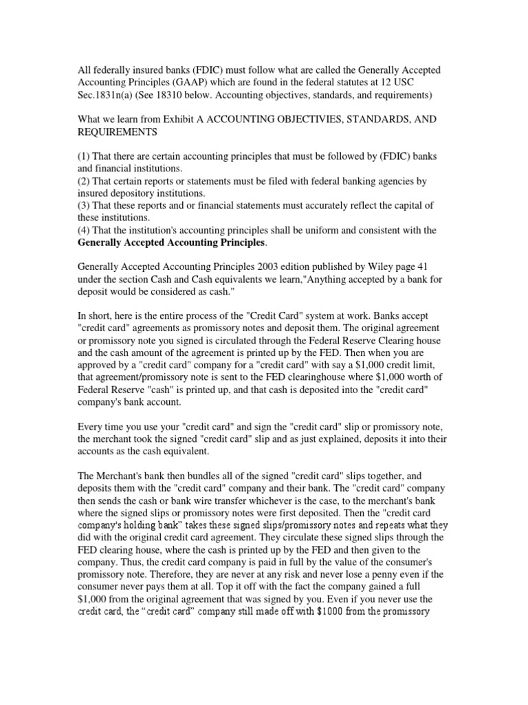 How The Credit Card System Works | PDF | Deposit Account | Banks